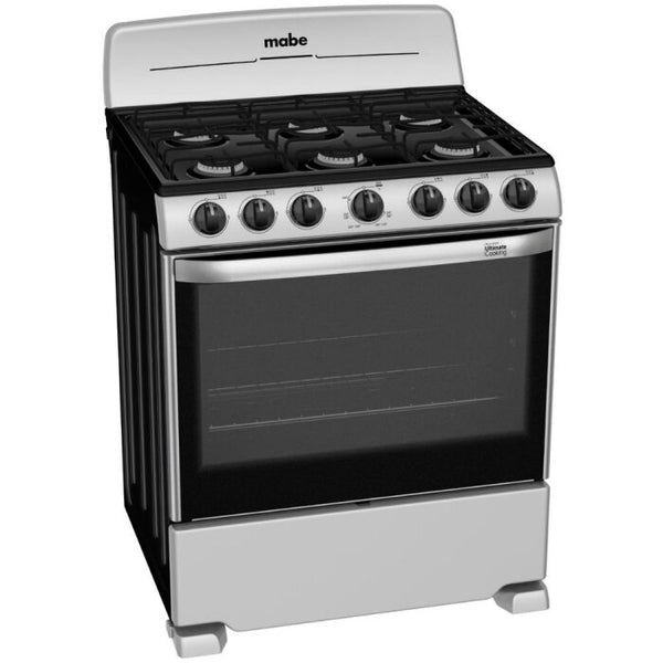 Estufa a Gas Mabe EM7622BAPS2 | 30" | Color Plateado - Multimax
