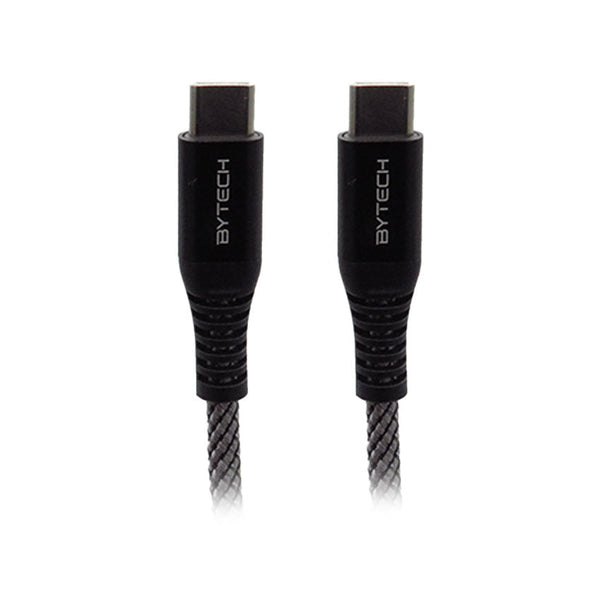 Cable USB-C Bytech | 60W | 6 pies | USB-C a USB-C - Multimax