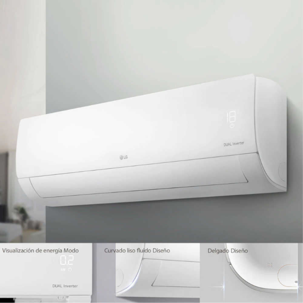 Aire Acondicionado LG DUALCOOL SW362H8 | Inverter | 36000 BTU | SEER 2 ...
