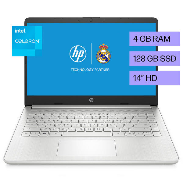 HP Laptop 14-DQ0532LA | Intel Celeron N4120 | 4GB RAM | 128GB | 14 ...