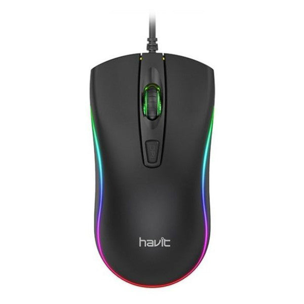 Mouse Gaming HAVIT MS72 | Retroiluminado | USB - Multimax