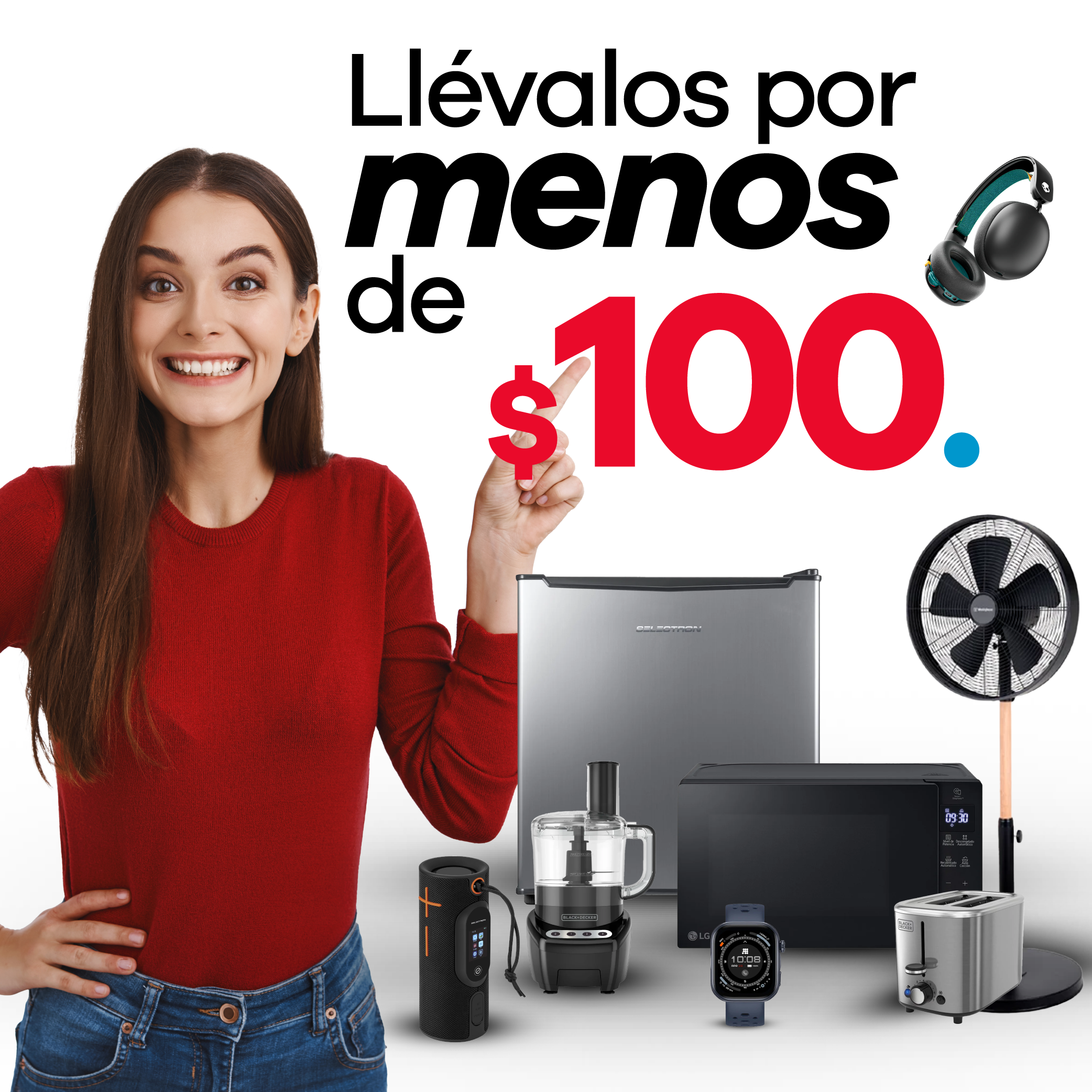 Menos de $100 - Multimax